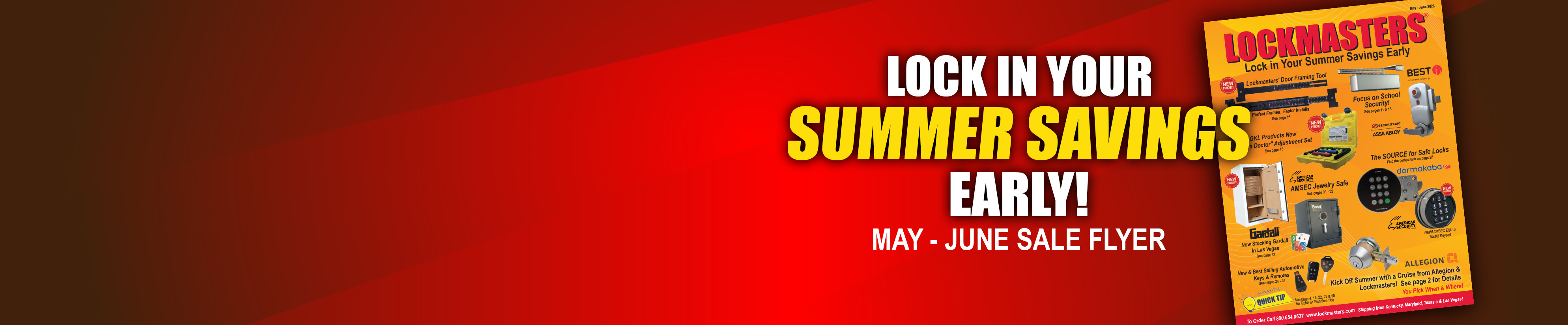 Lockmasters - Security Products & Locksmith Supplies | Nicholasville, KY